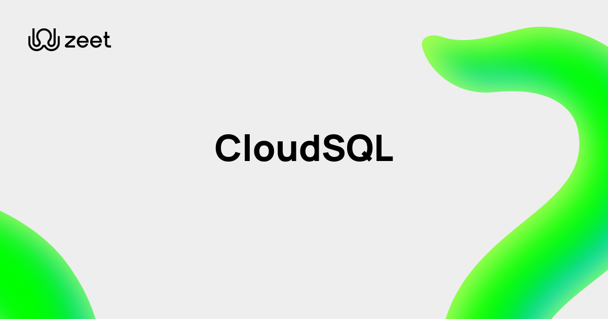 Deploy A Gcp Cloudsql Database In 2 Click